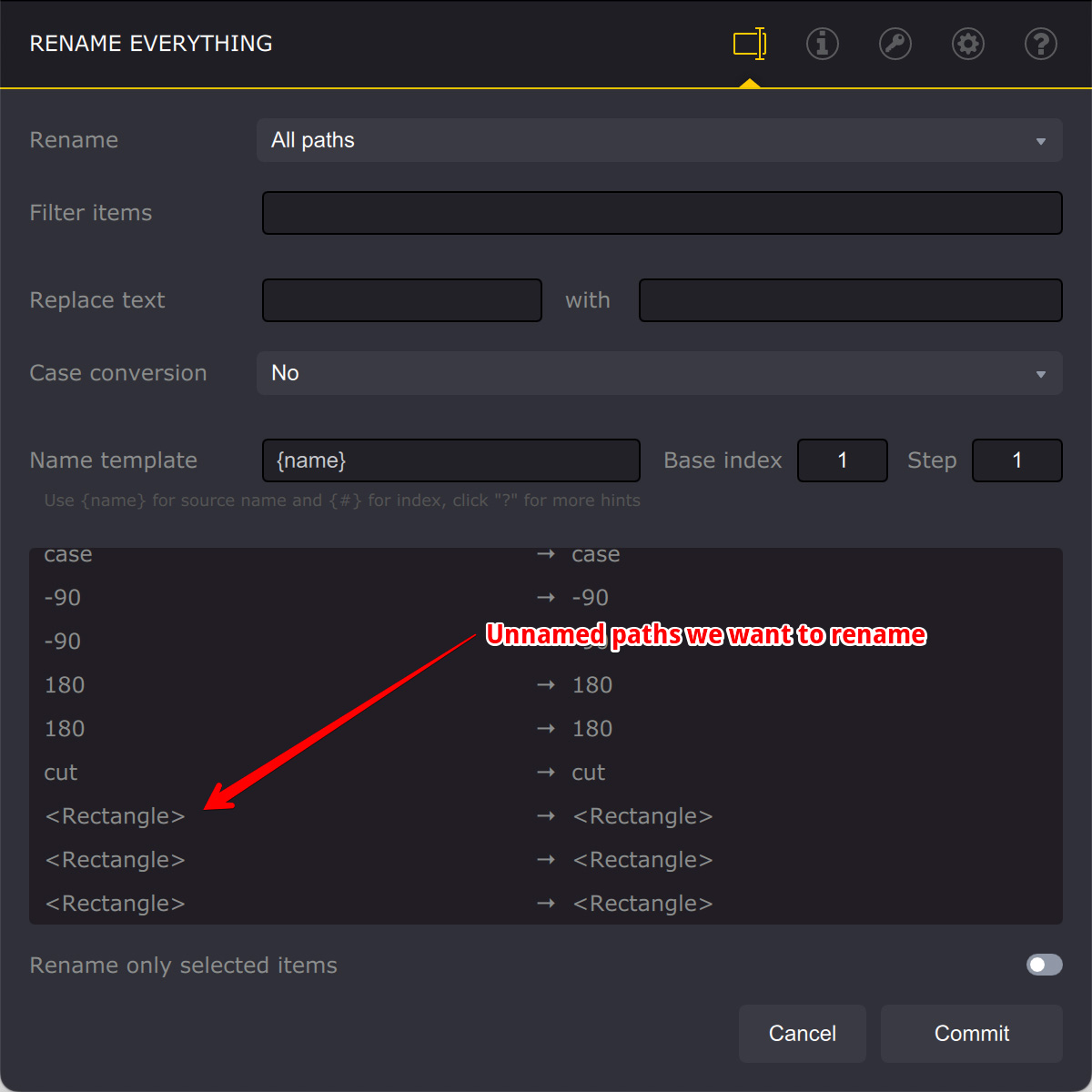 Bulk/Batch Rename in Adobe Illustrator