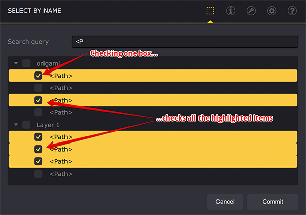 Bulk Selecting Paths By Name In Adobe Illustrator
