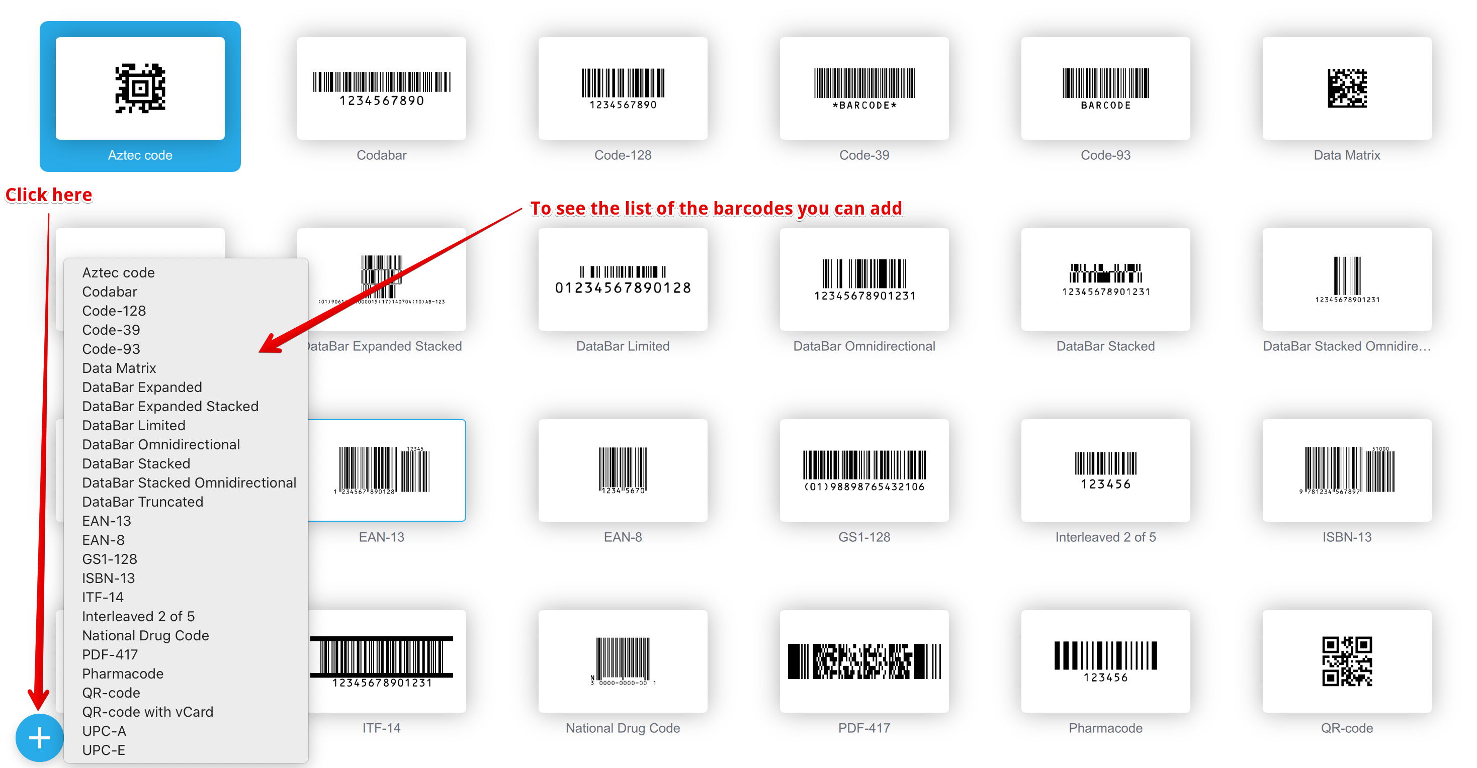 Barcode Management in Barcode Generator