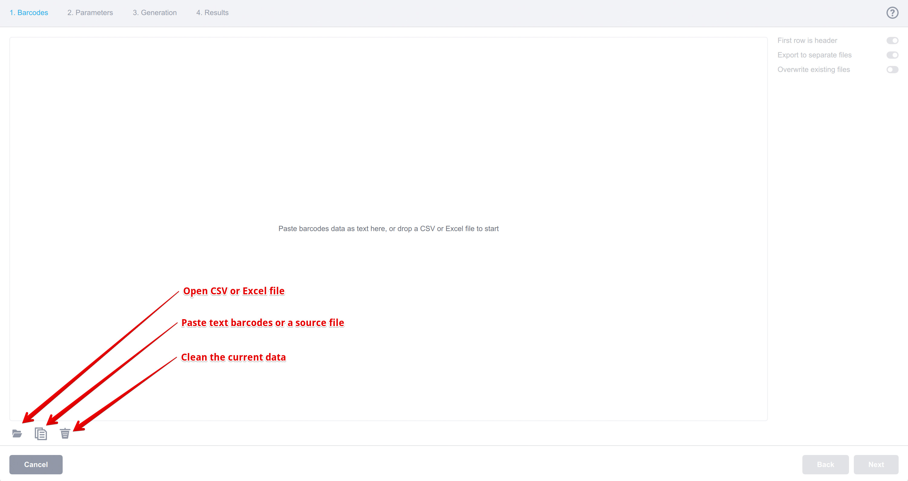 Batch Generation of Barcodes - Bulk Barcode Generator