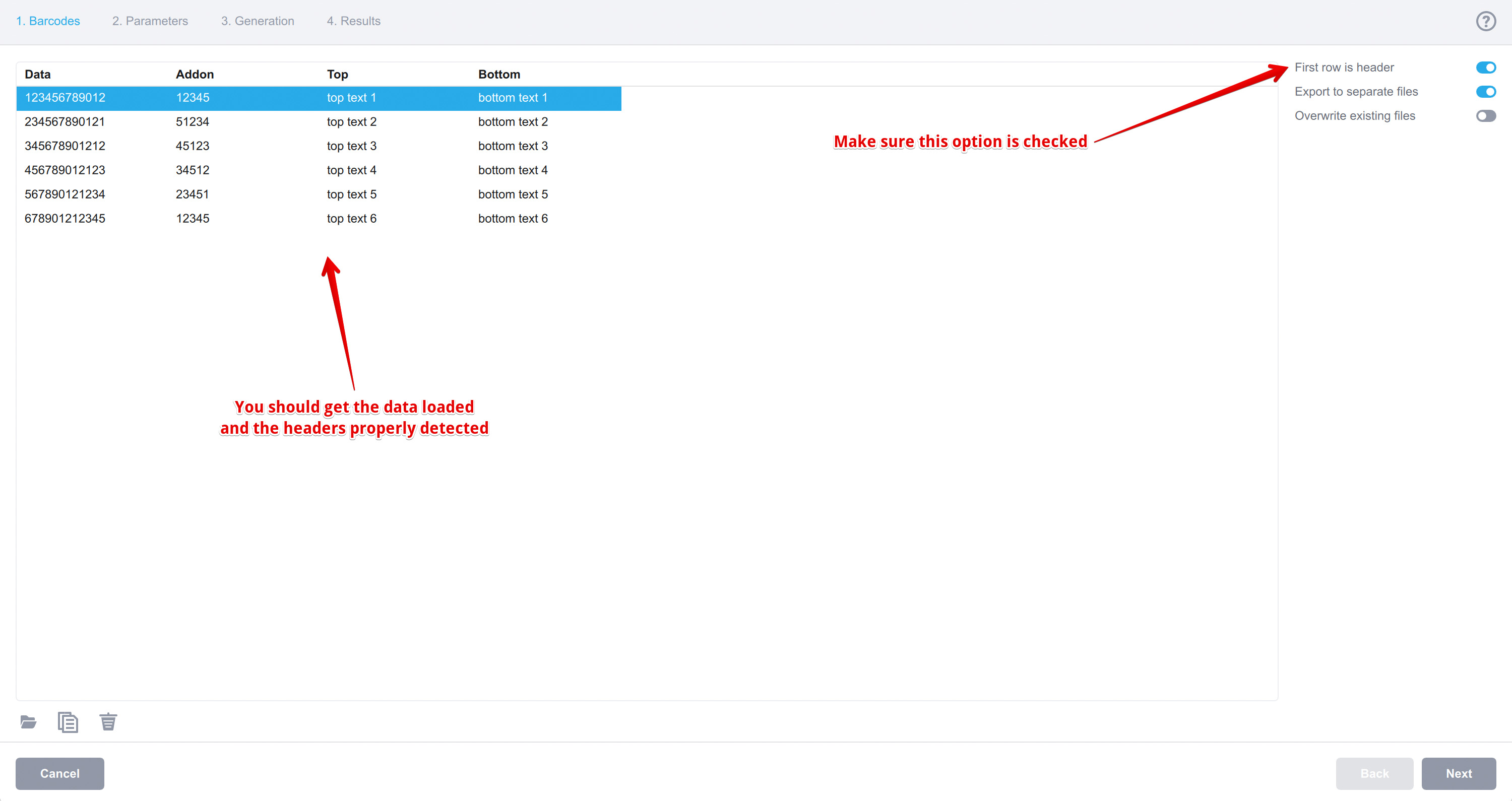 Batch Generation of Barcodes - Bulk Barcode Generator
