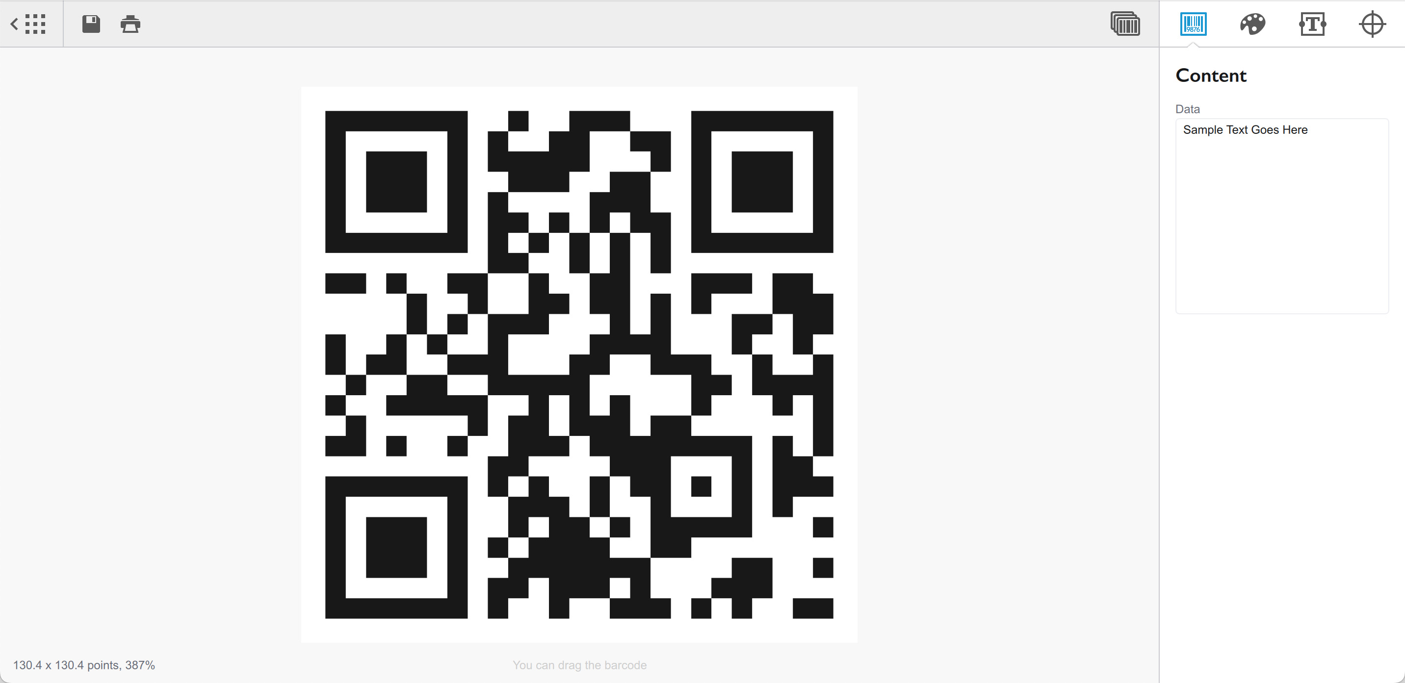 Making QR Codes with Barcode Software