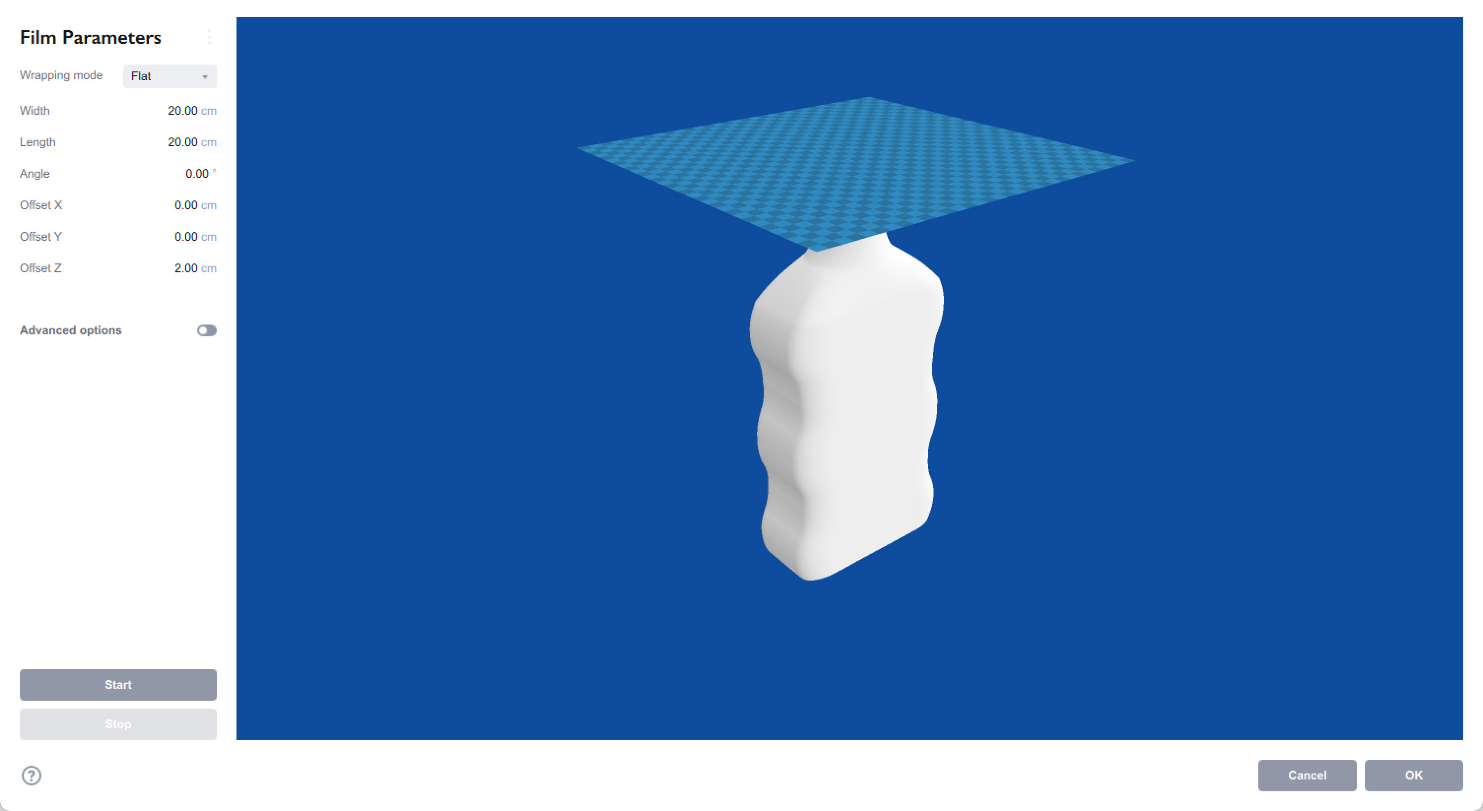 Shrink Wrap Simulation in Boxshot - Tutorial