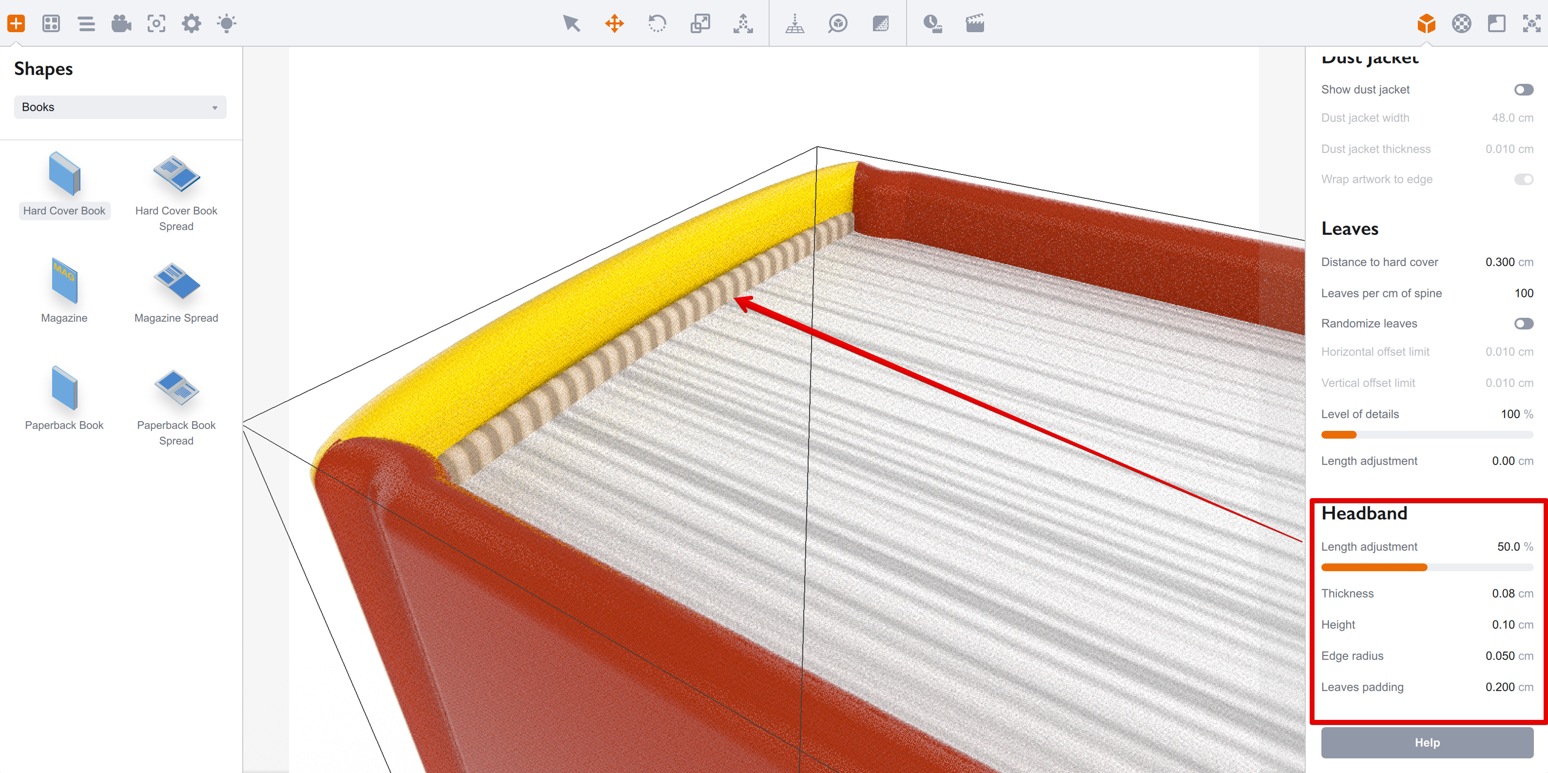 Customizing books in Boxshot 5 - Tutorial