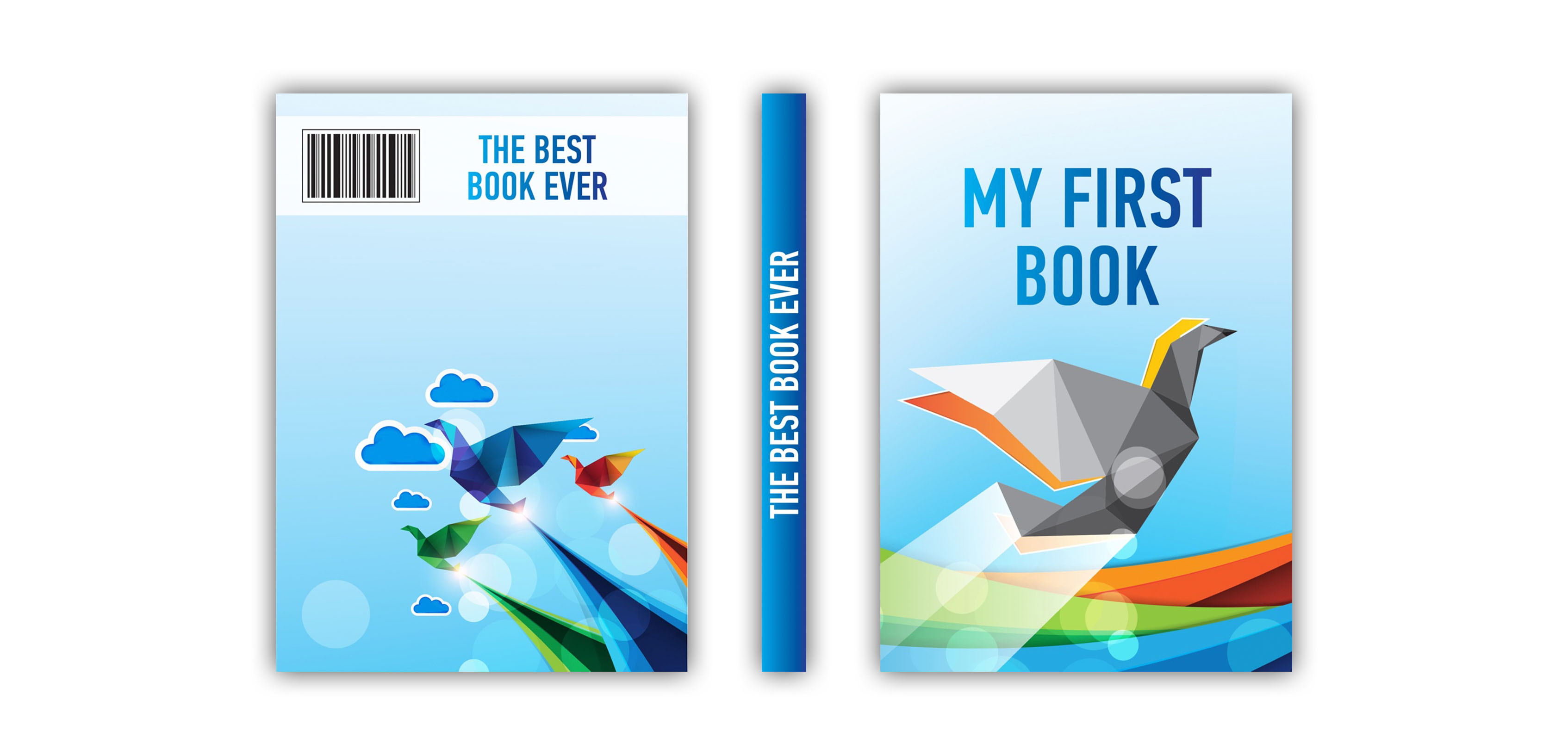 3D Hard Cover Book Mockup in Boxshot