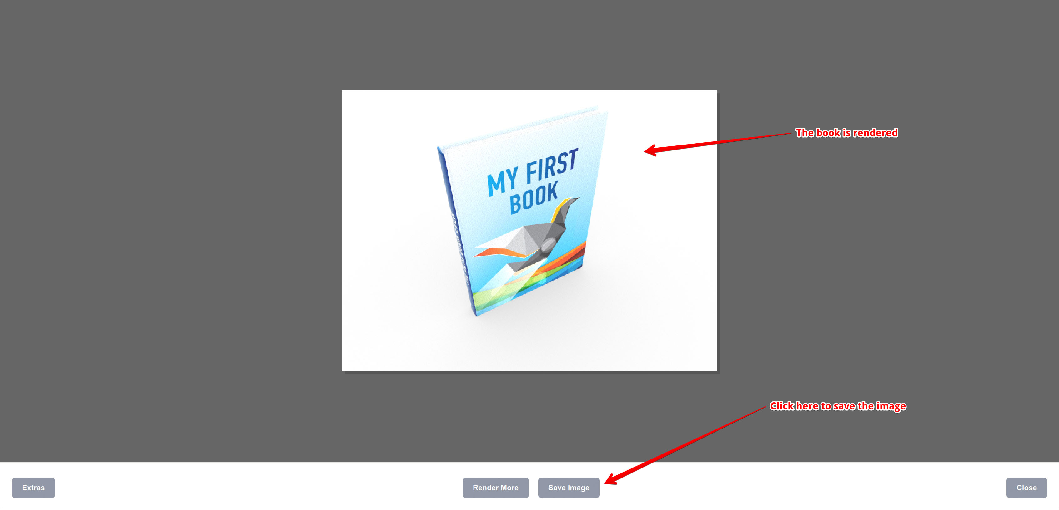 3D Hard Cover Book Mockup in Boxshot