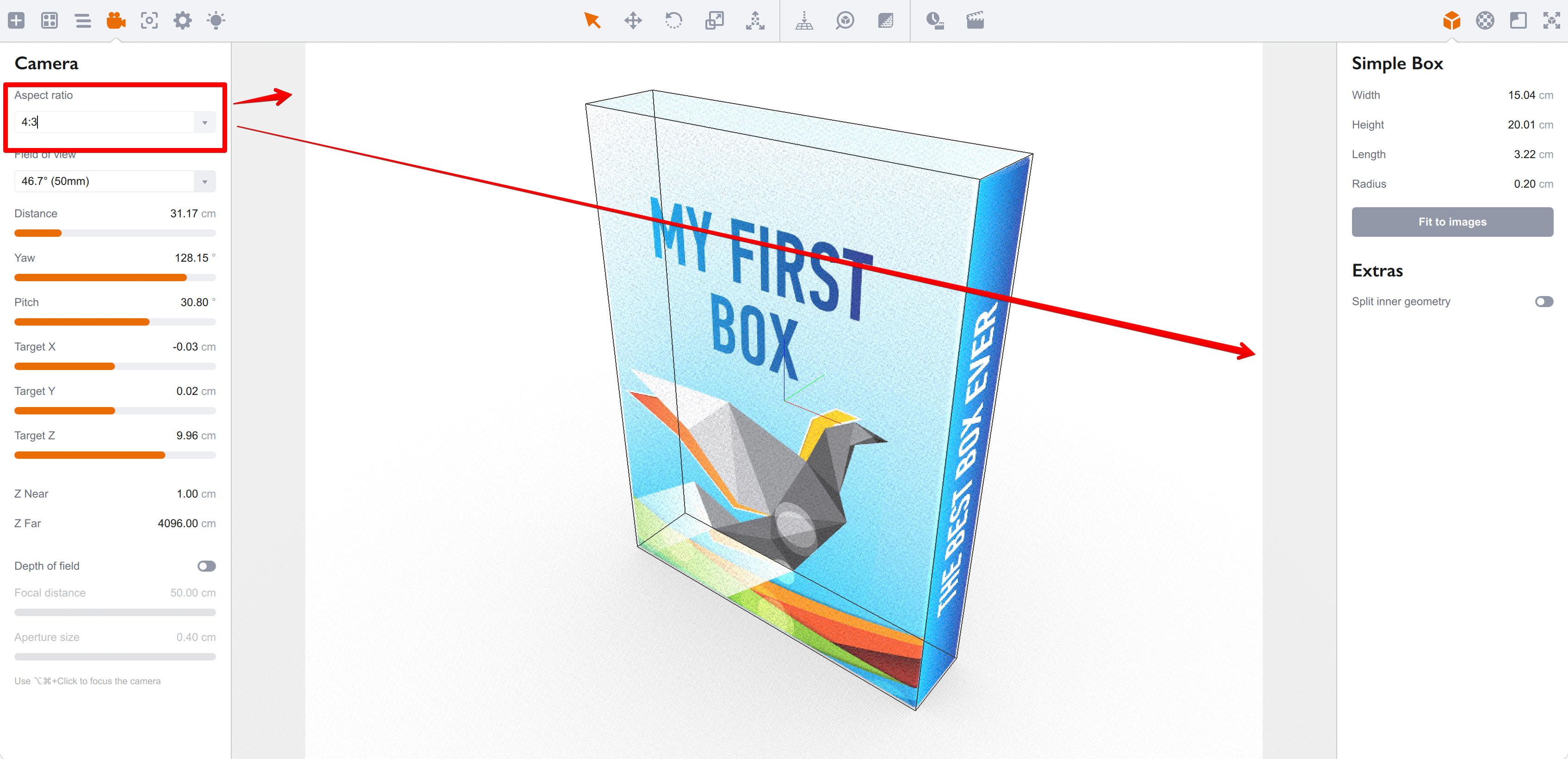 3D Product Box Mockup in Boxshot