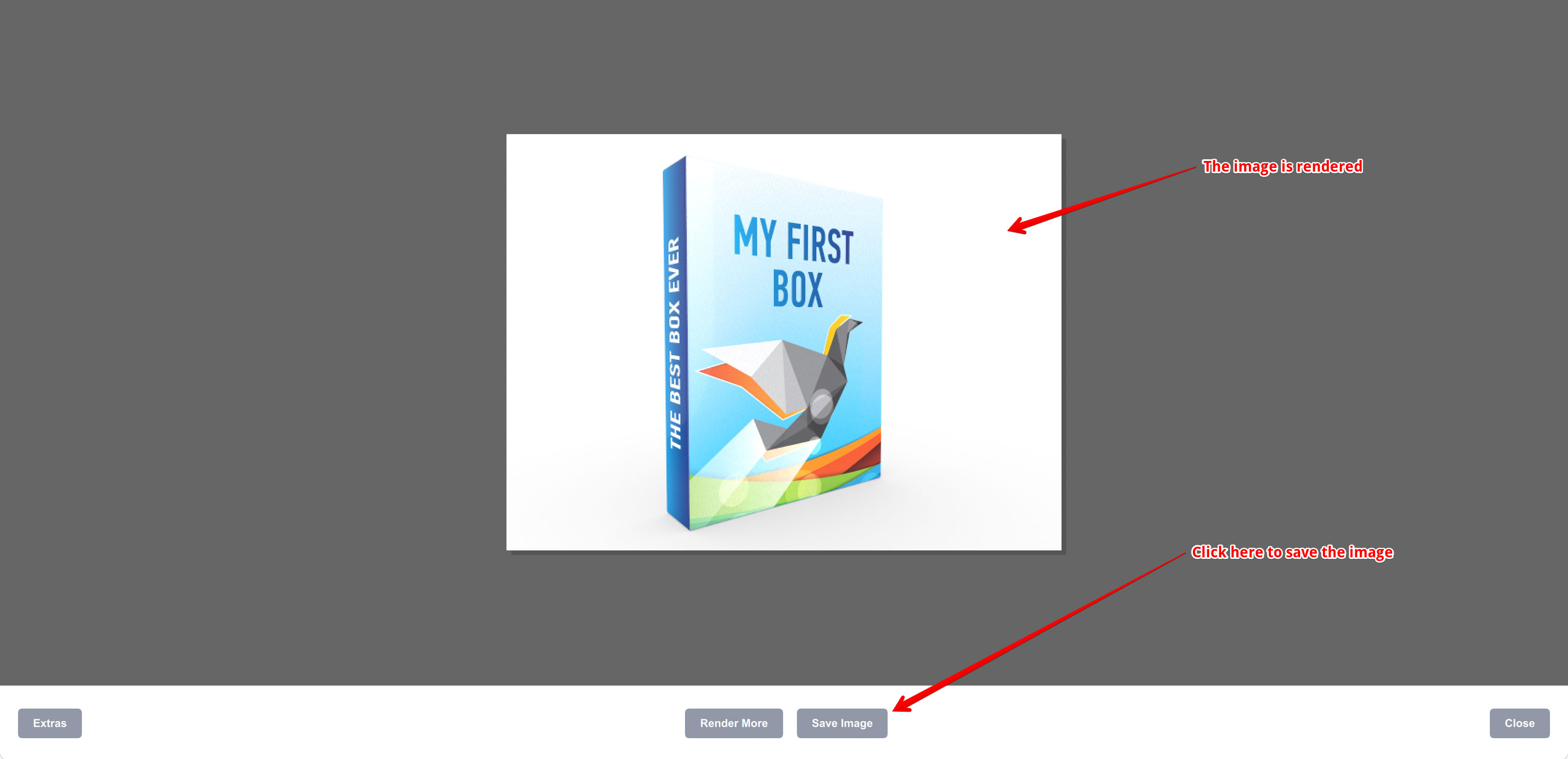 3D Product Box Mockup in Boxshot