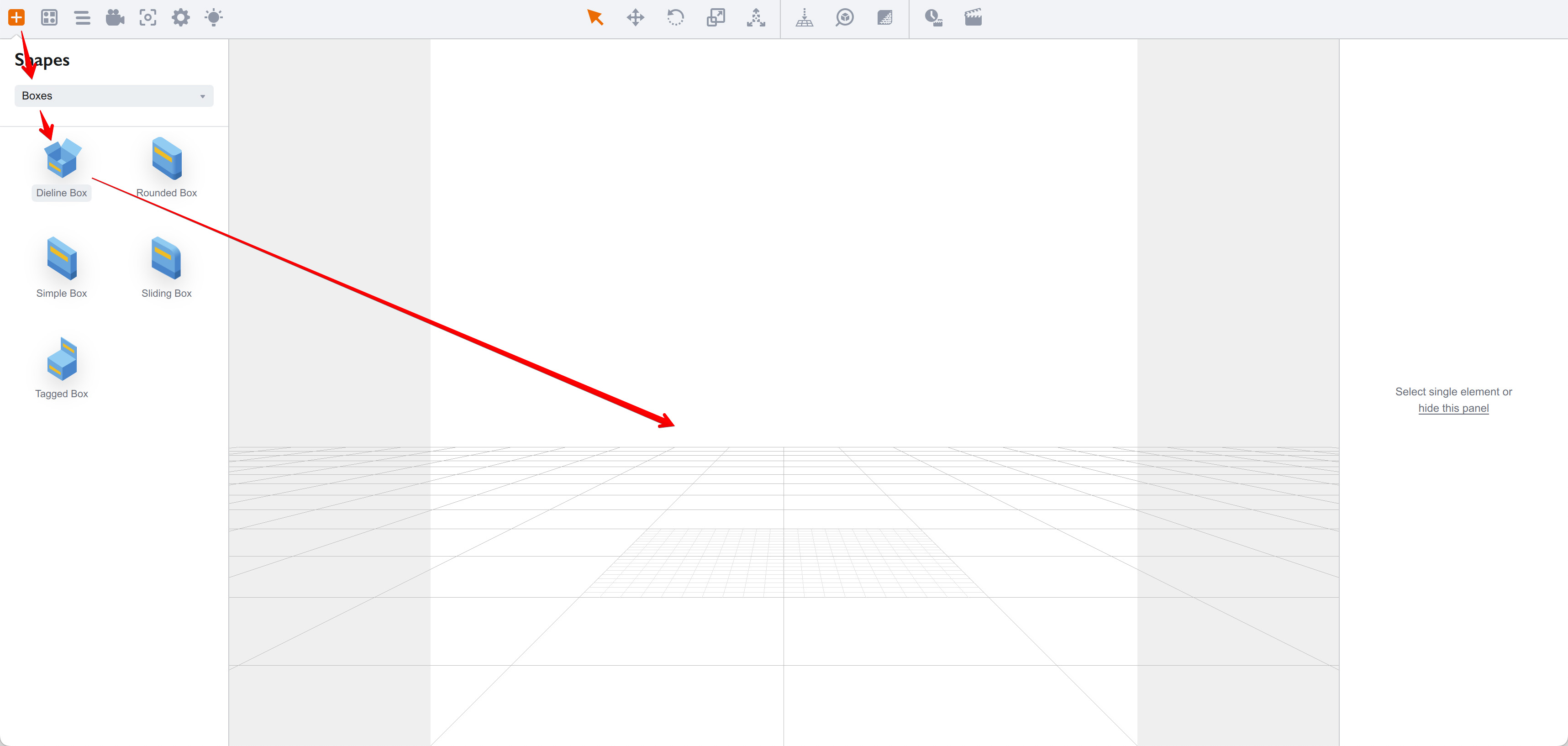 Dieline–Based Box in Boxshot