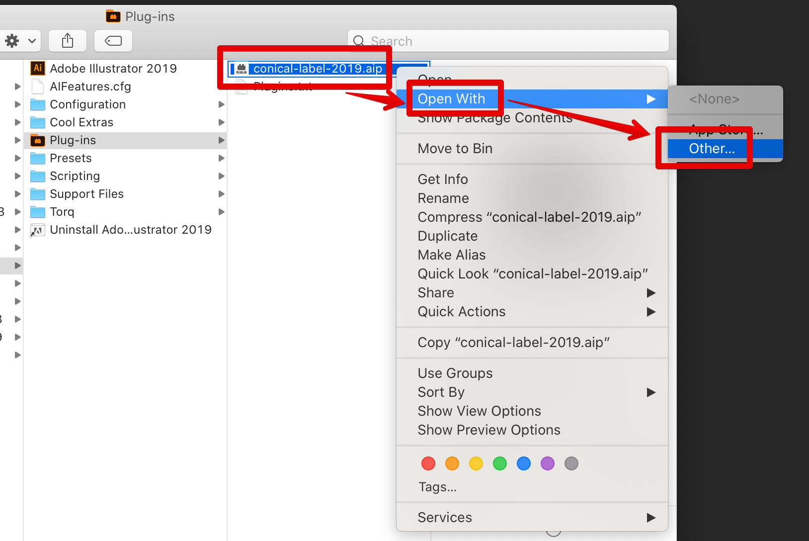 Conical Label 1.2.1 — Boxshot News