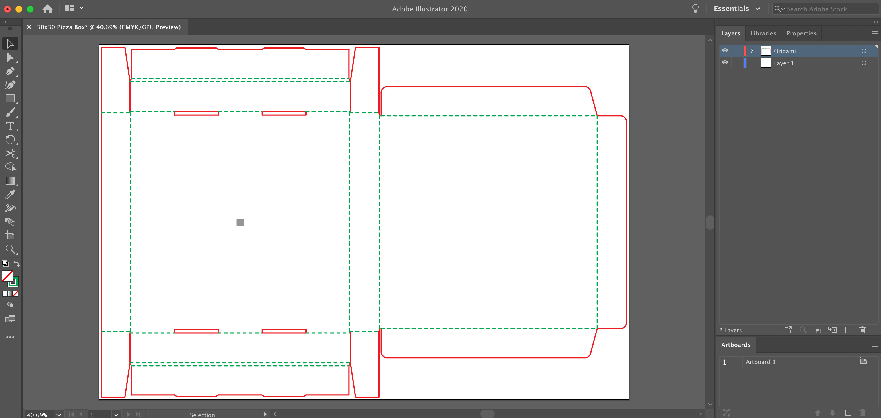 Applying Artwork to Both Sides of the Paper in Origami