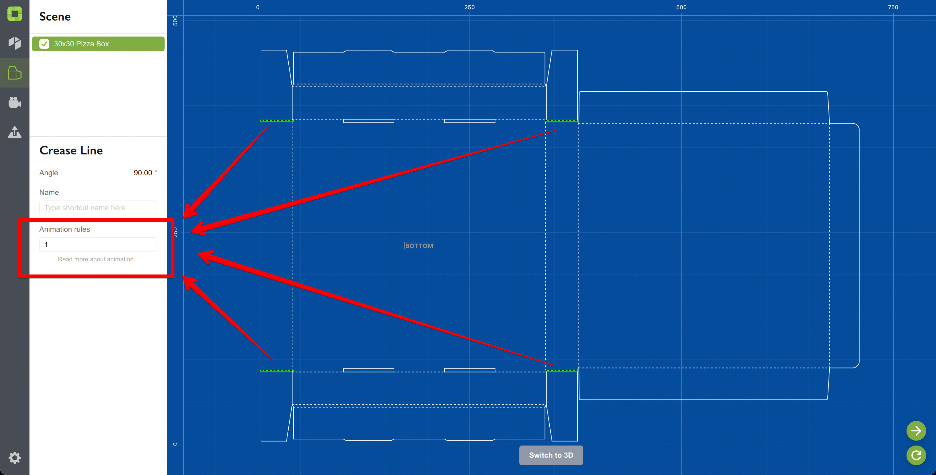 Folding Animation in Origami