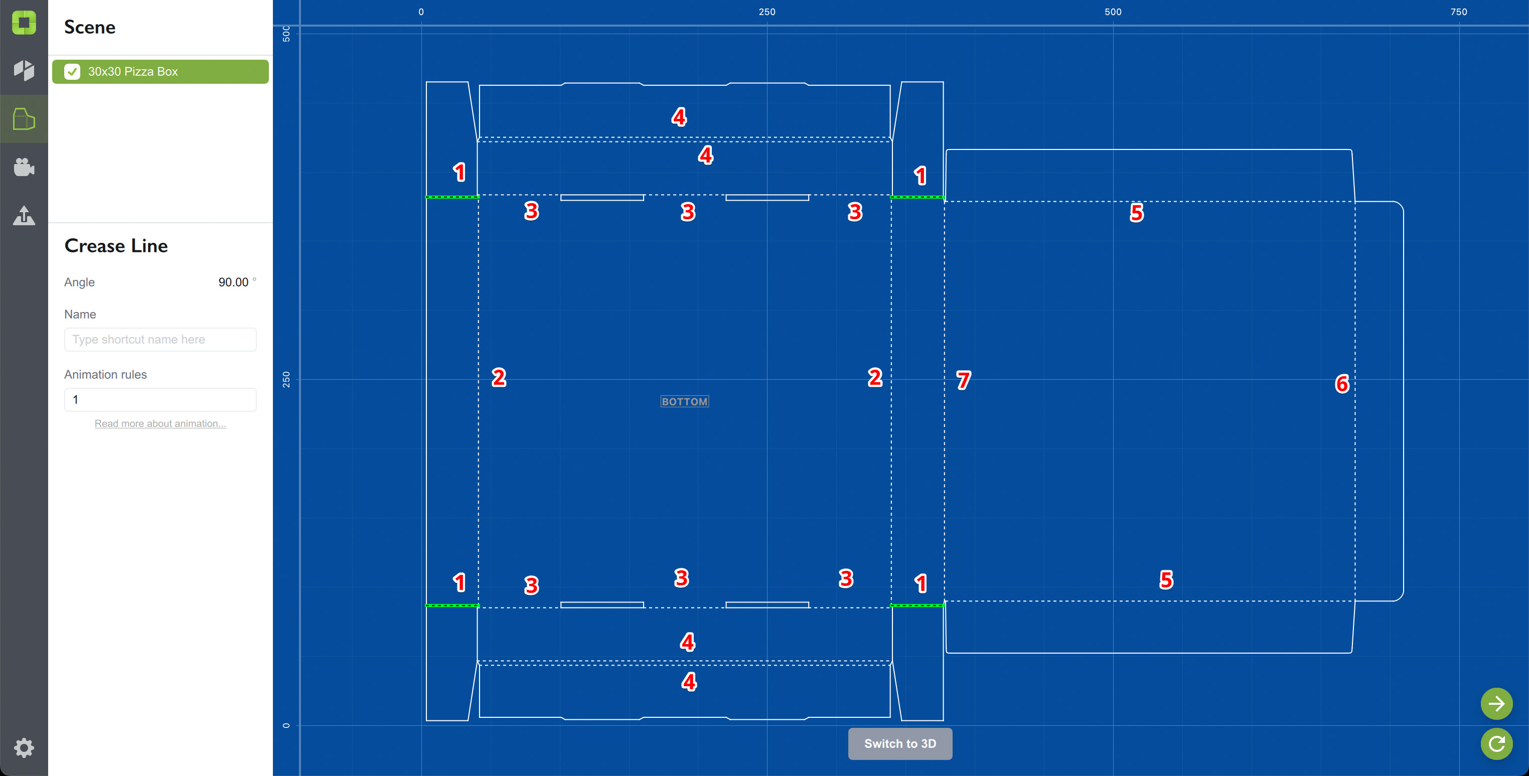 Folding Animation in Origami