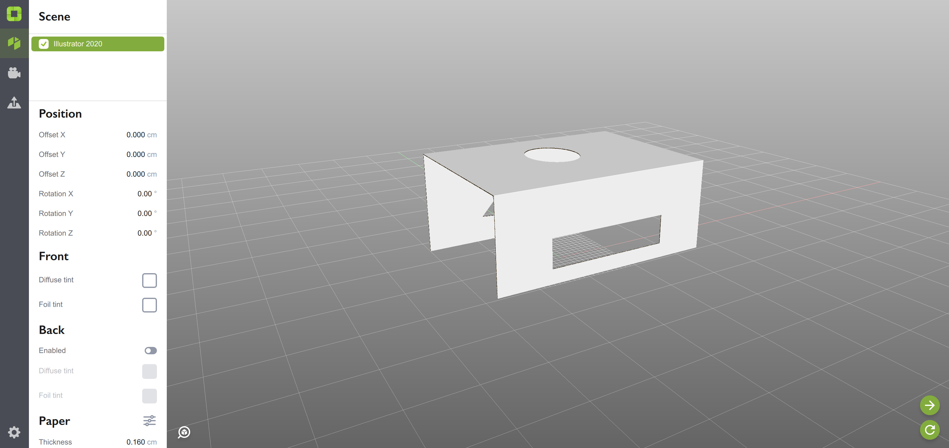 Multiple Shapes Support in Origami 3