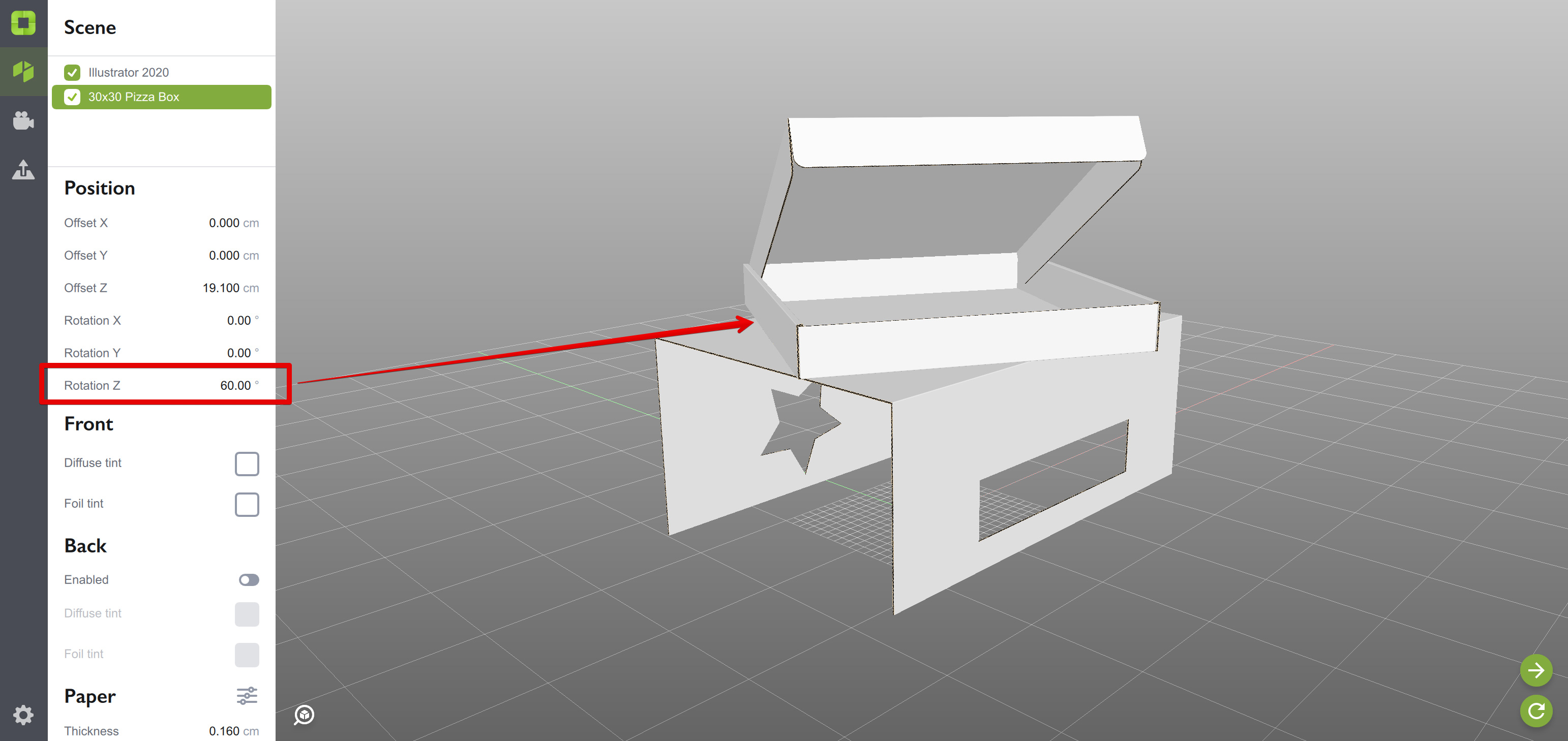 Multiple Shapes Support in Origami 3