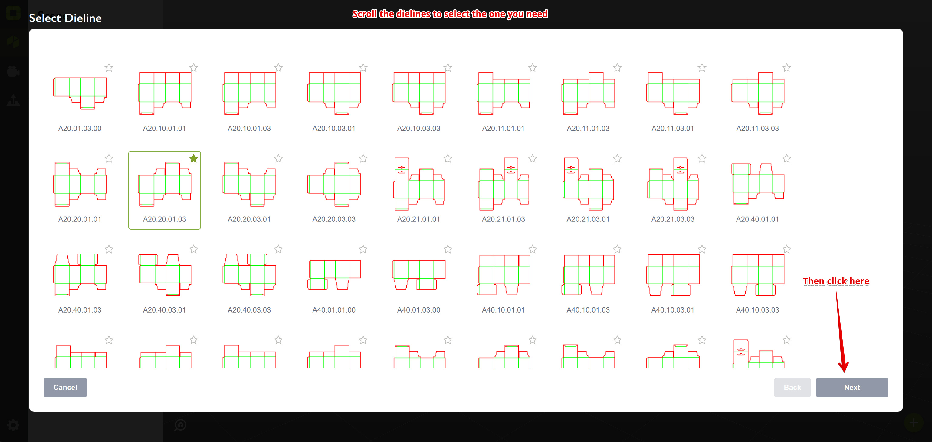 Making Dielines Using the Dieline Generator
