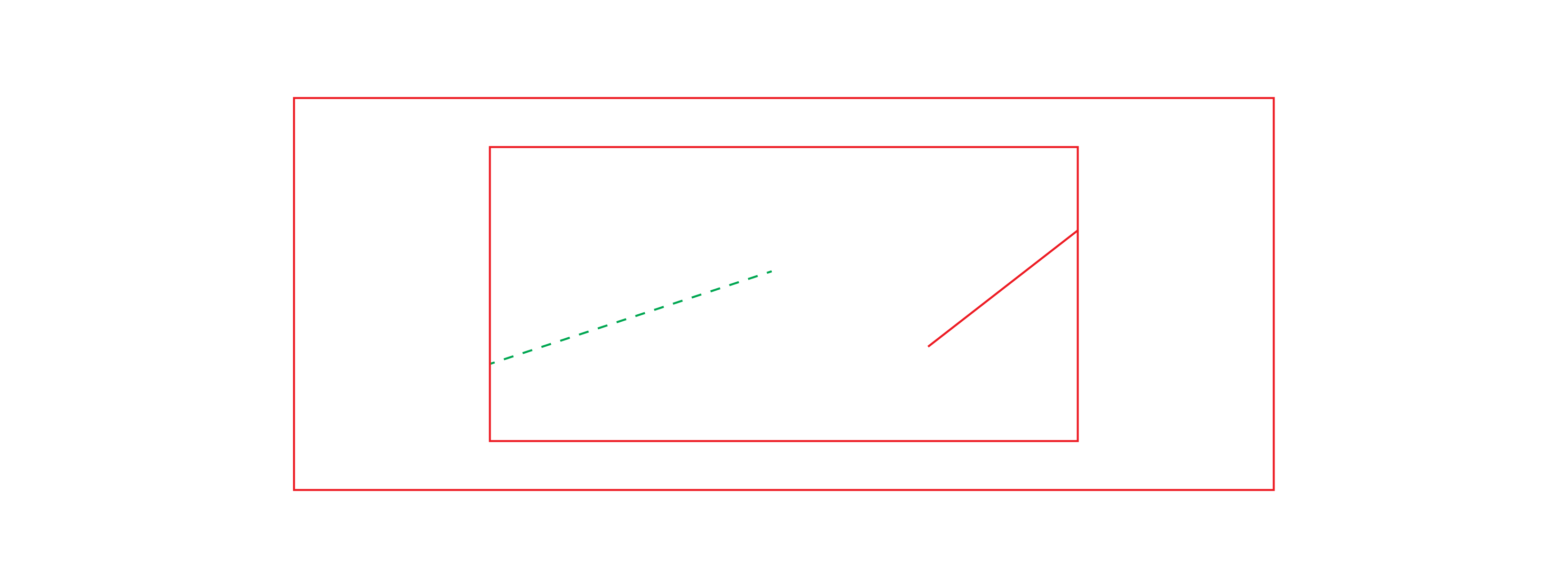 Hanging Elements in Origami