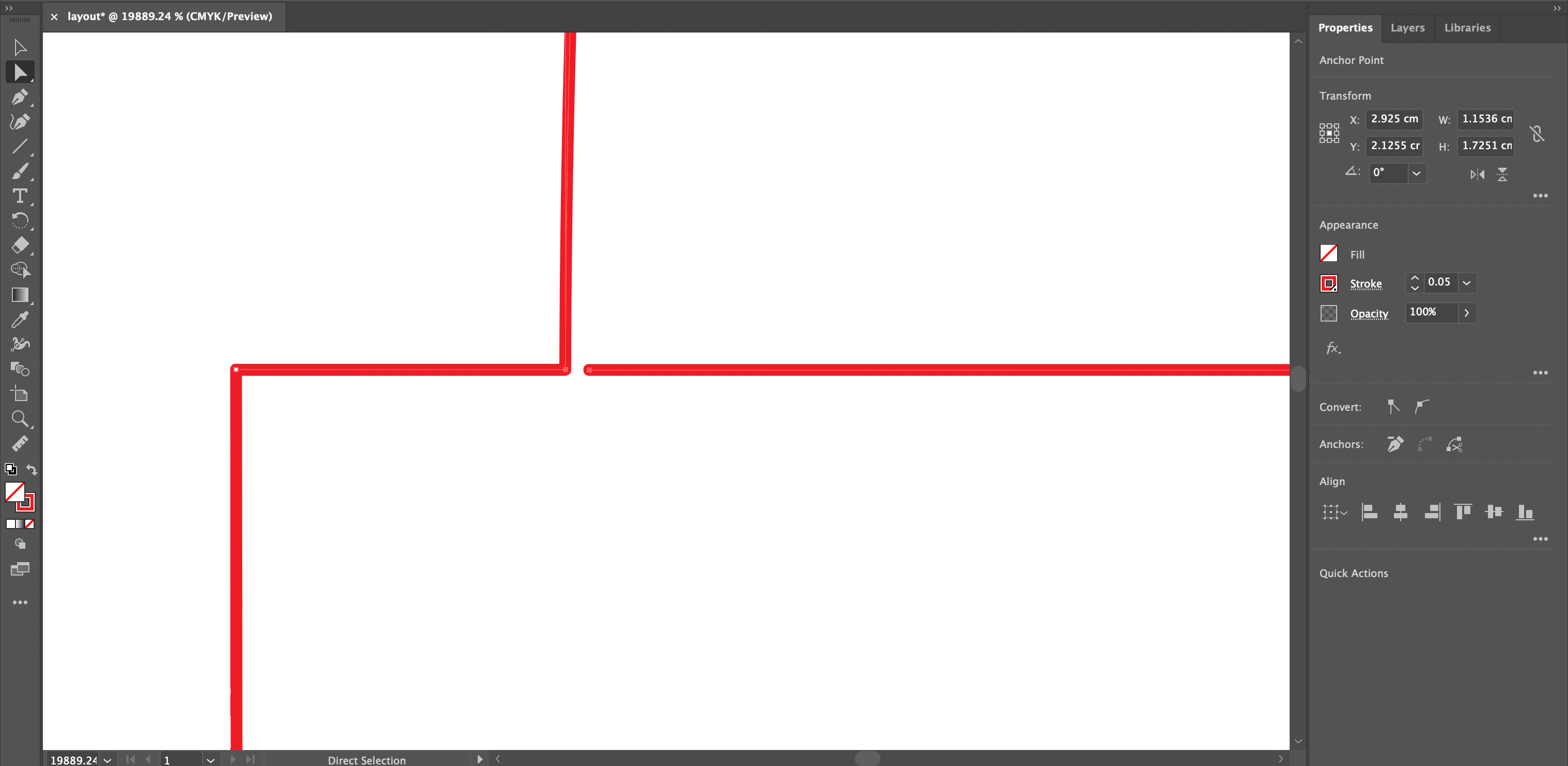 Misaligned elements error in Origami